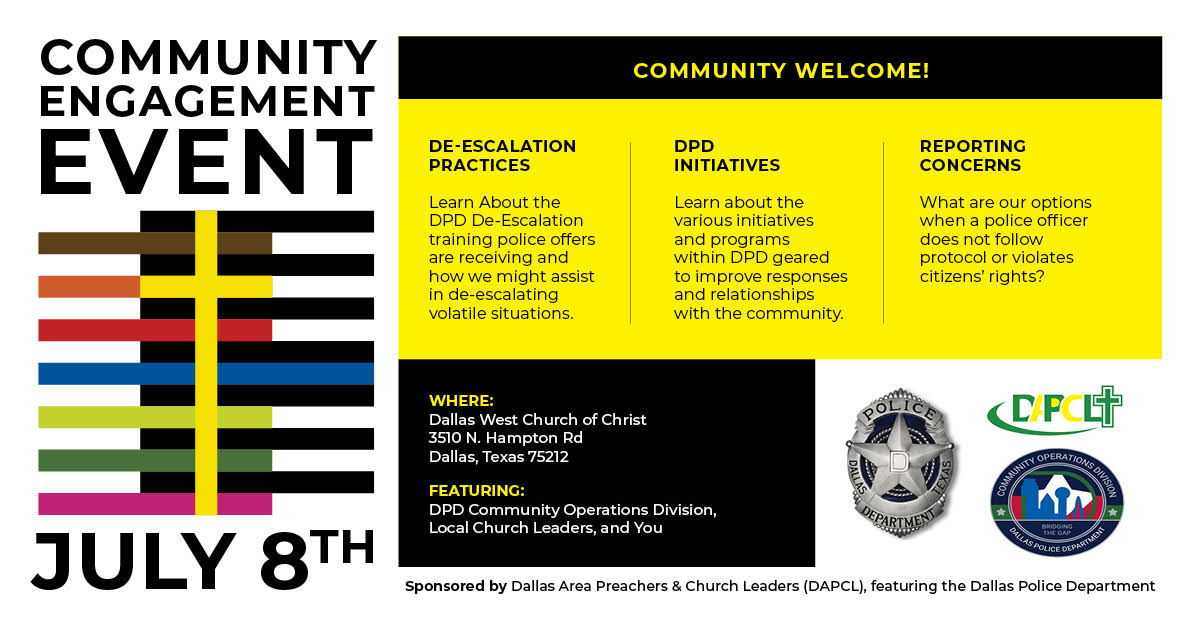 Community Engagement Event – Dallas Free Press