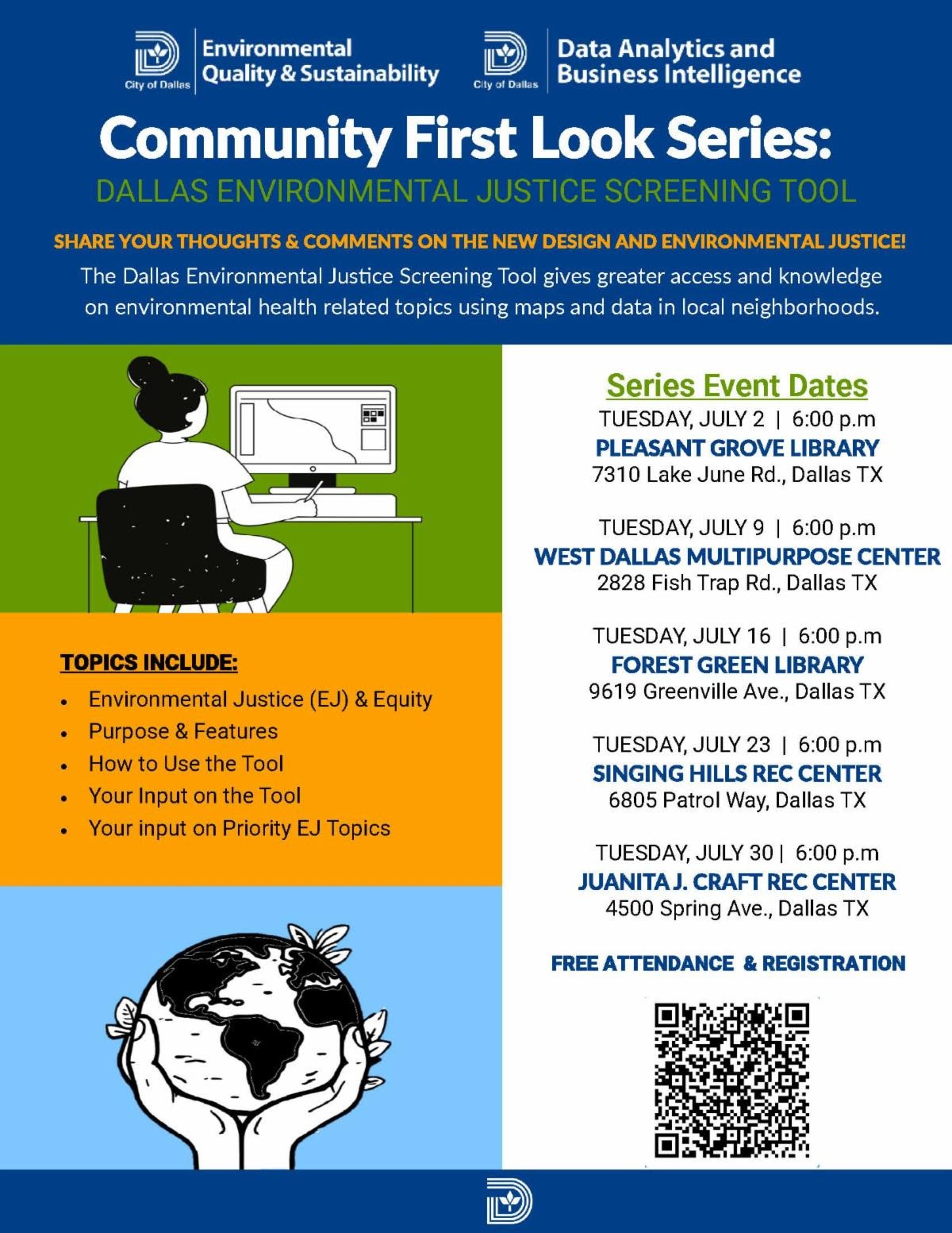 Community First Look Series: Dallas Environmental Justice Screening ...