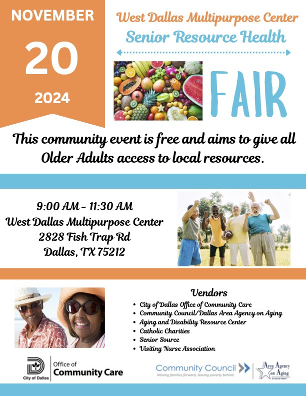 Senior Resource Health Fair – Dallas Free Press