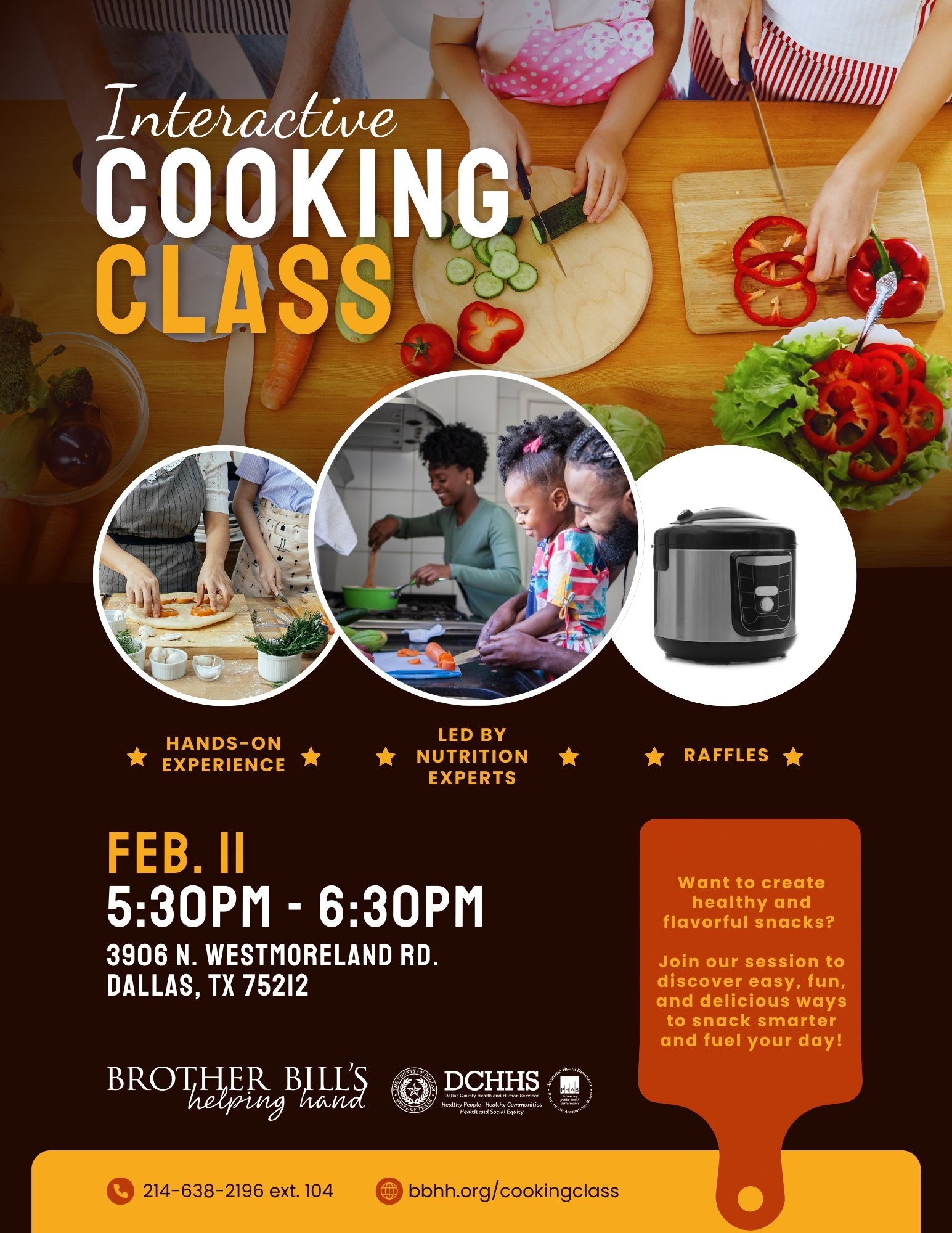 Interactive Cooking Class – Dallas Free Press
