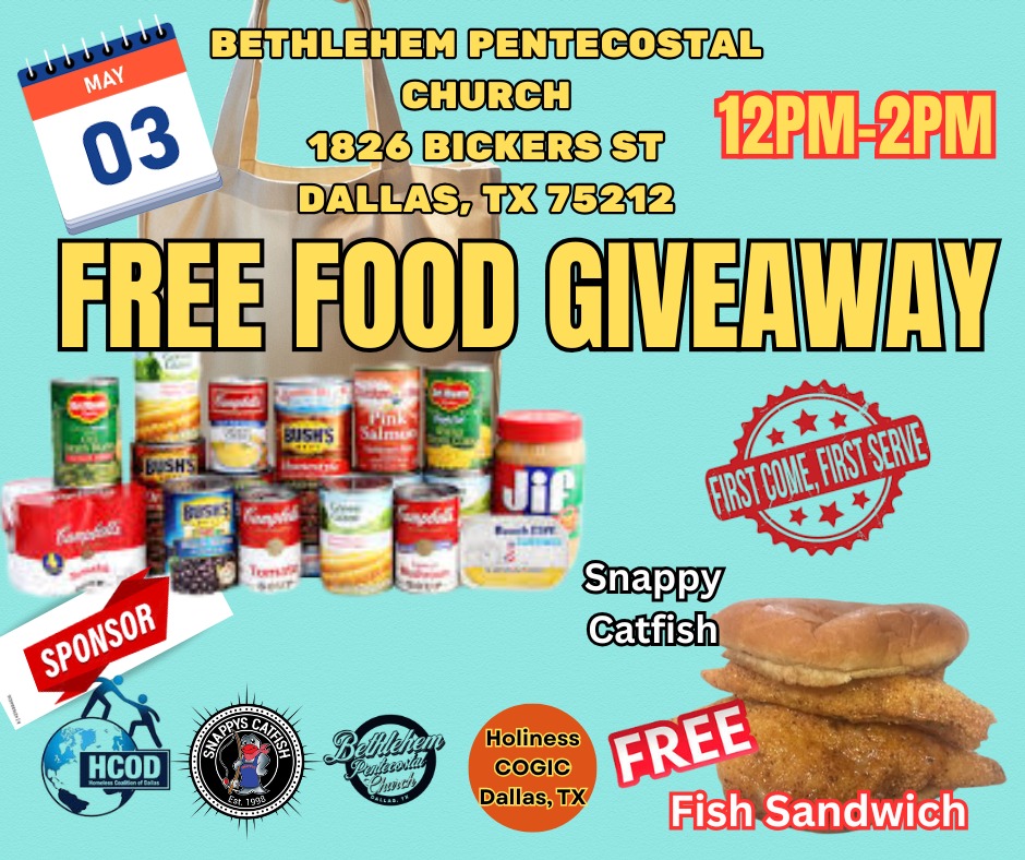 Free Food Giveaway – Dallas Free Press