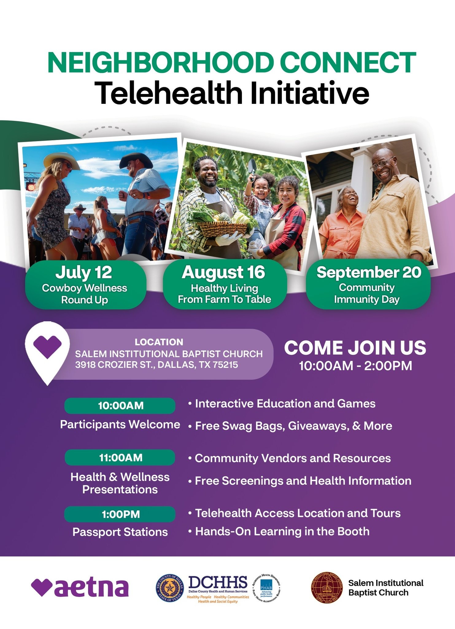 Neighborhood Connection Telehealth Initiative – Dallas Free Press